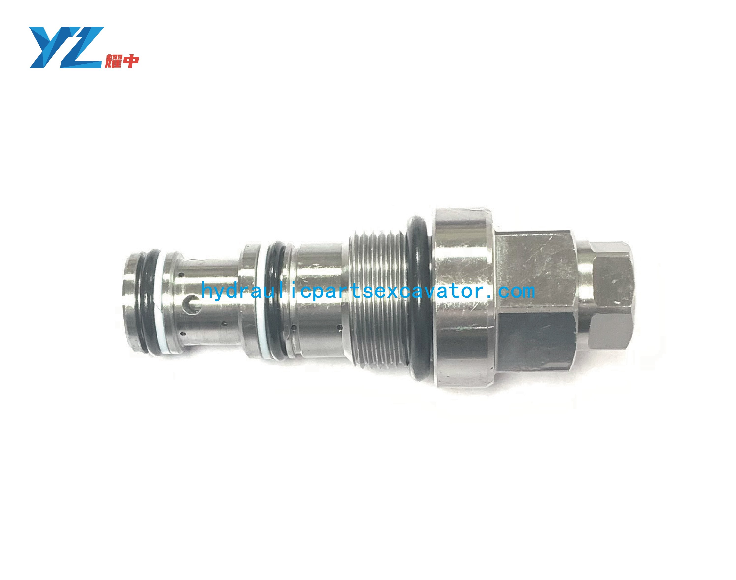 PC200-7/8 Relief Valve Komatsu Excavator Main Control Valve 723-40 ...