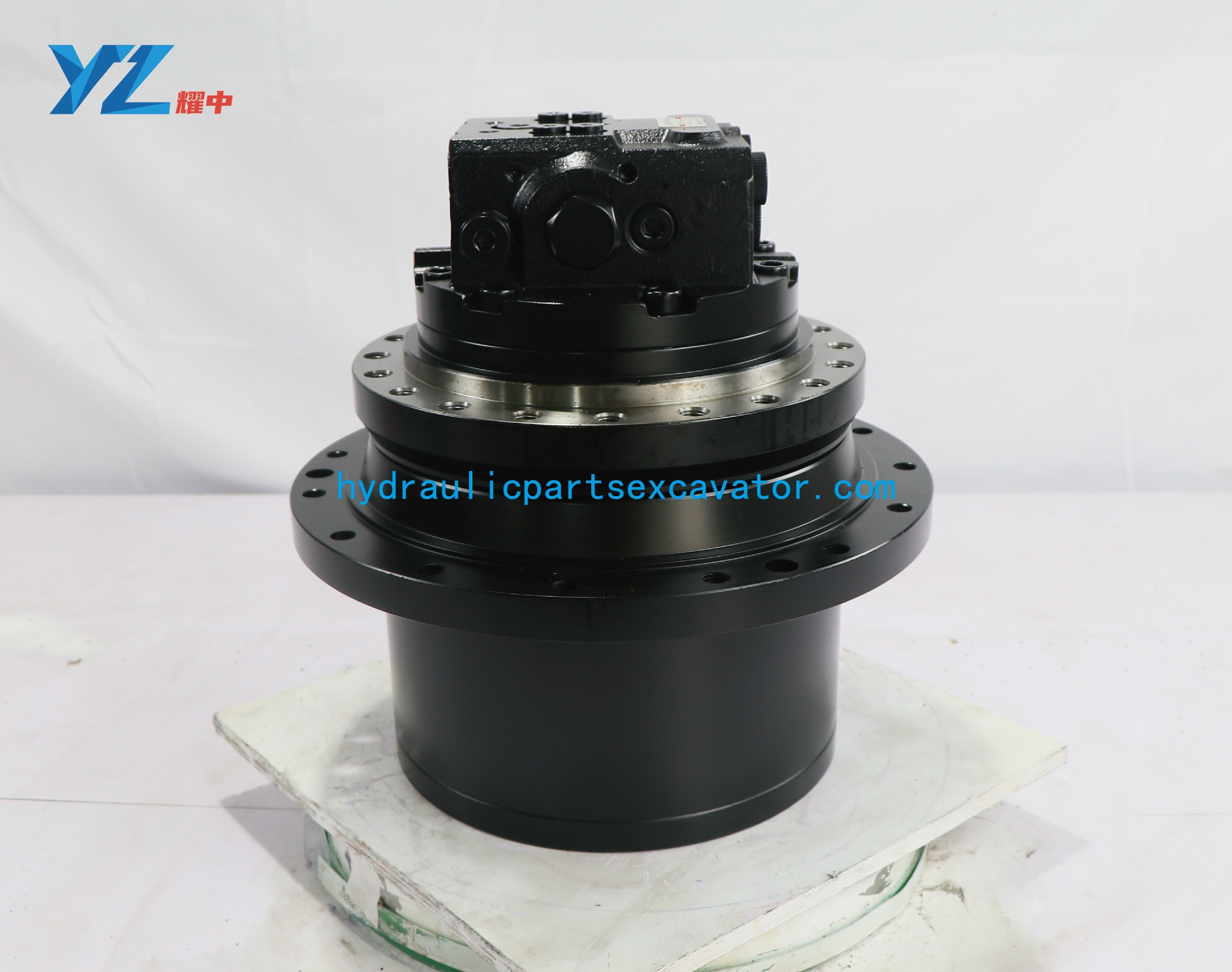PC100 Excavator Final Drive Motor GM18 Travel Motor 203-60-63102 708-8H ...