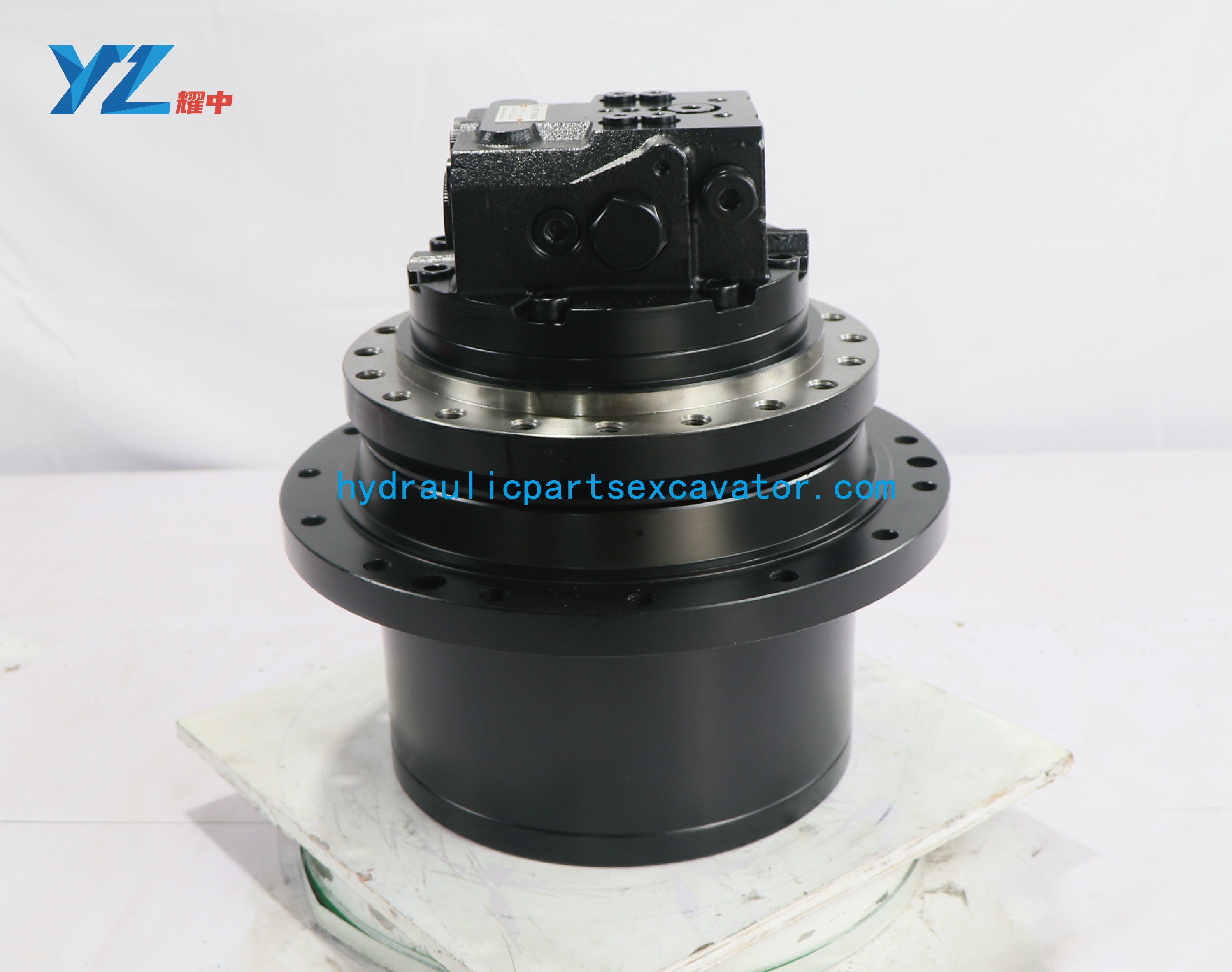 PC100 Excavator Final Drive Motor GM18 Travel Motor 203-60-63102 708-8H ...